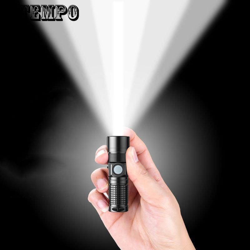 Buy Mini Aluminum Alloy Flashlight Super Bright Long-range Miniature ...