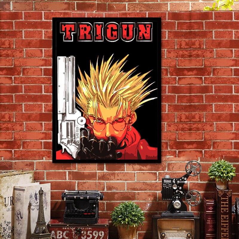 Satın alın Modern Anime Trigun Posters and Prints Vash The Stampede Pop ...