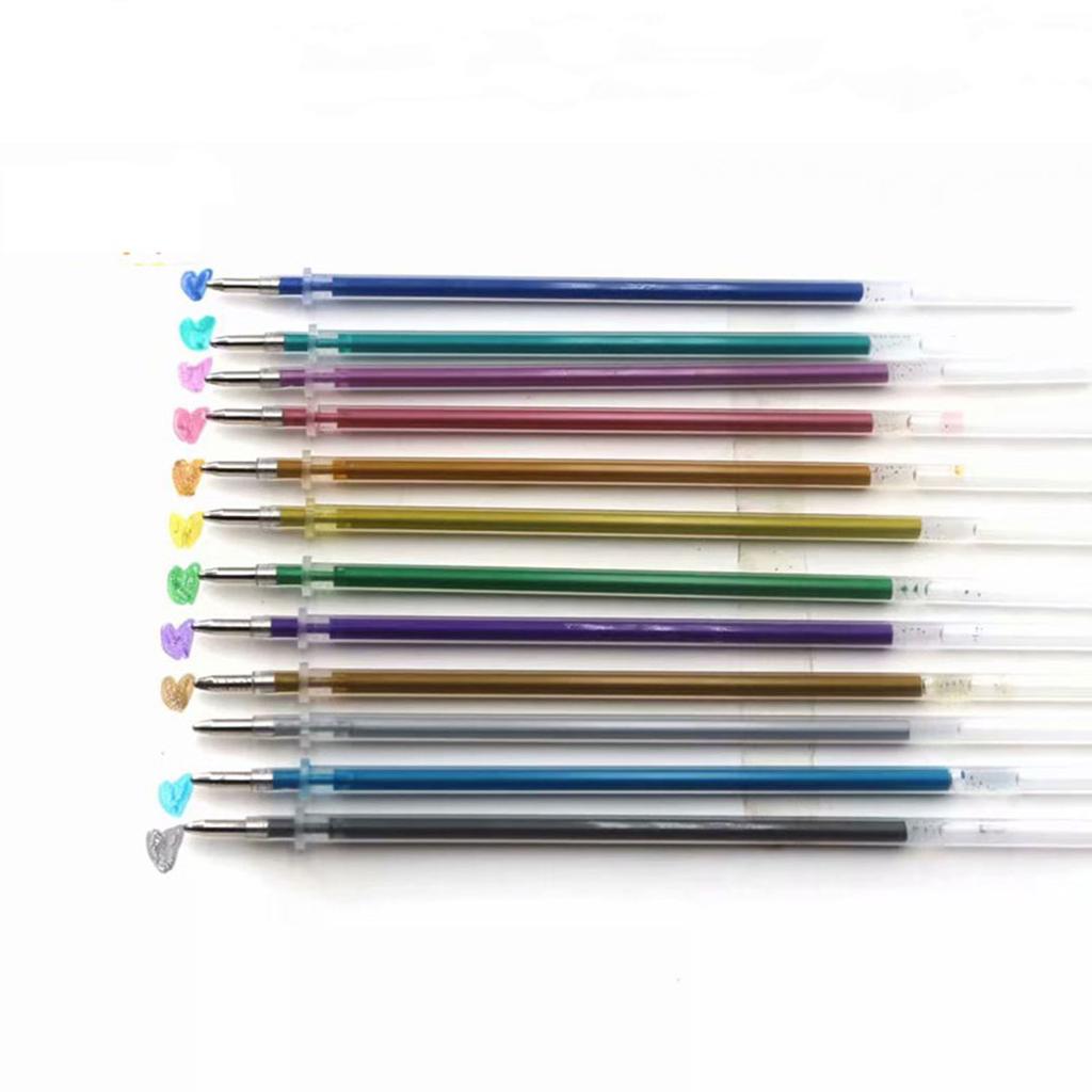Buy 48 Color/SET Refill Multi Colored Painting Gel Ink Ballpoint Pens ...