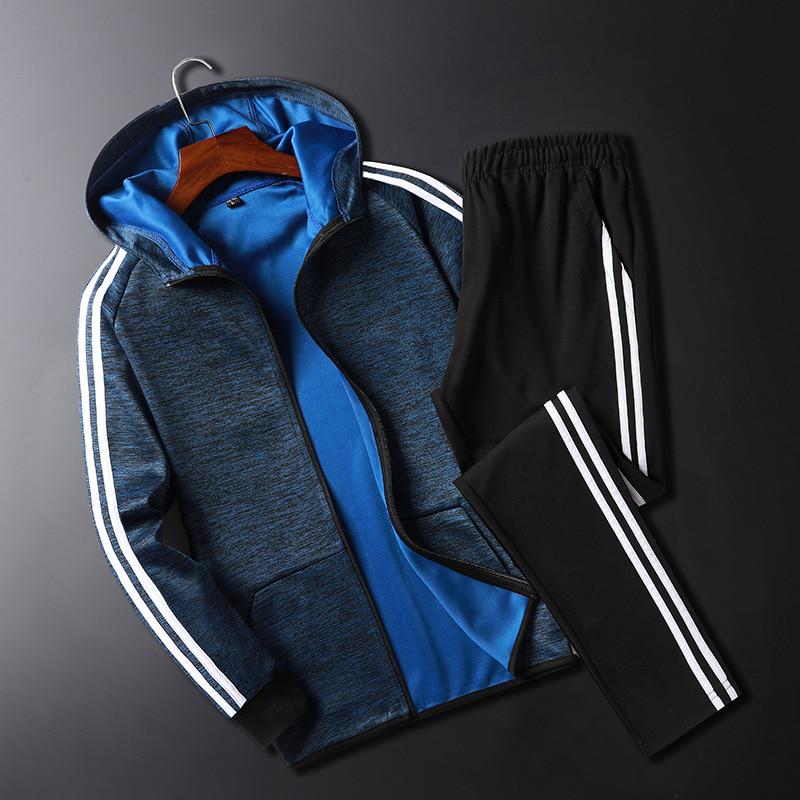 Buy Sports Set Loose Tracksuits Mens Quality Winter Fitness Gym Suits ...