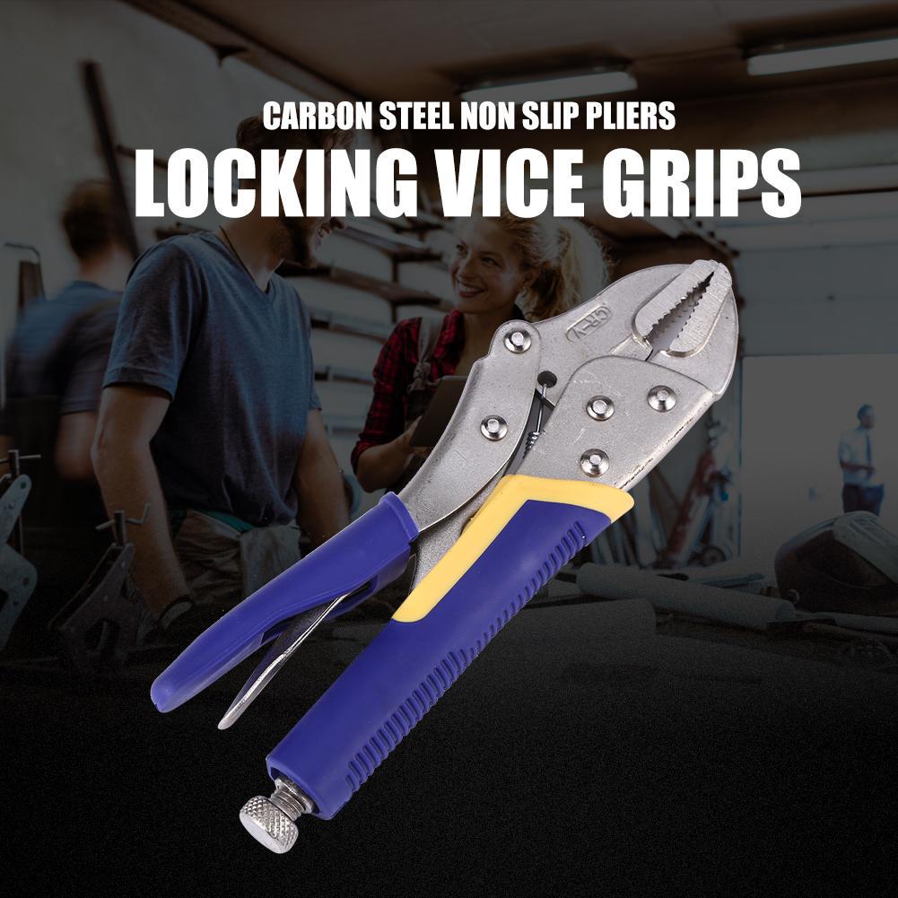 Buy Carbon Steel Non Slip Pliers Locking Vice Grips Forceps Woodworking ...
