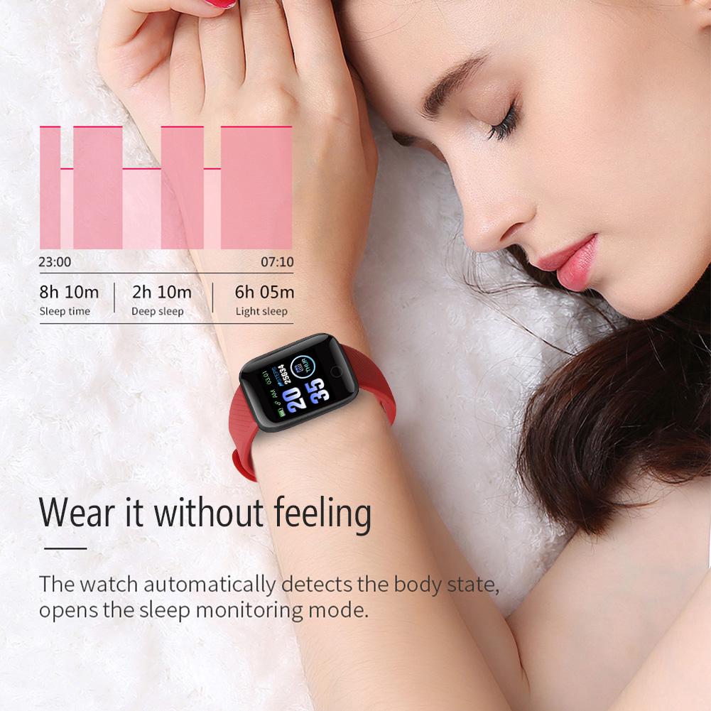 Smart Watch 116 Plus Heart Rate Activity Sport Health Fitness Trackers ...