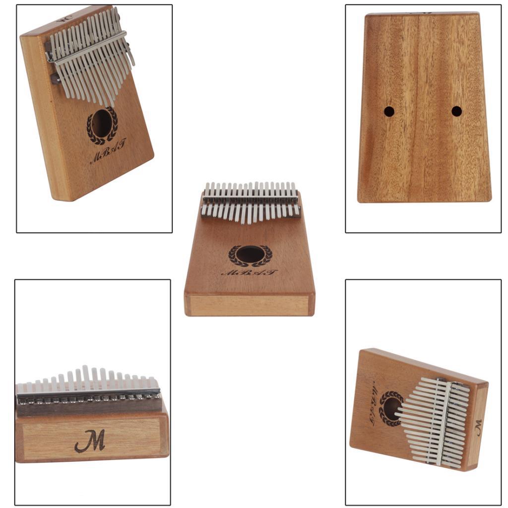 Buy Delicate 17 Keys African Thumb Piano Hand Accessory for Children ...