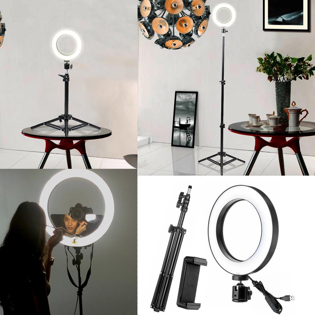 Cheap 3 modes LED Studio Ring Light Photo Phone Video Fill Lamp Kit For ...
