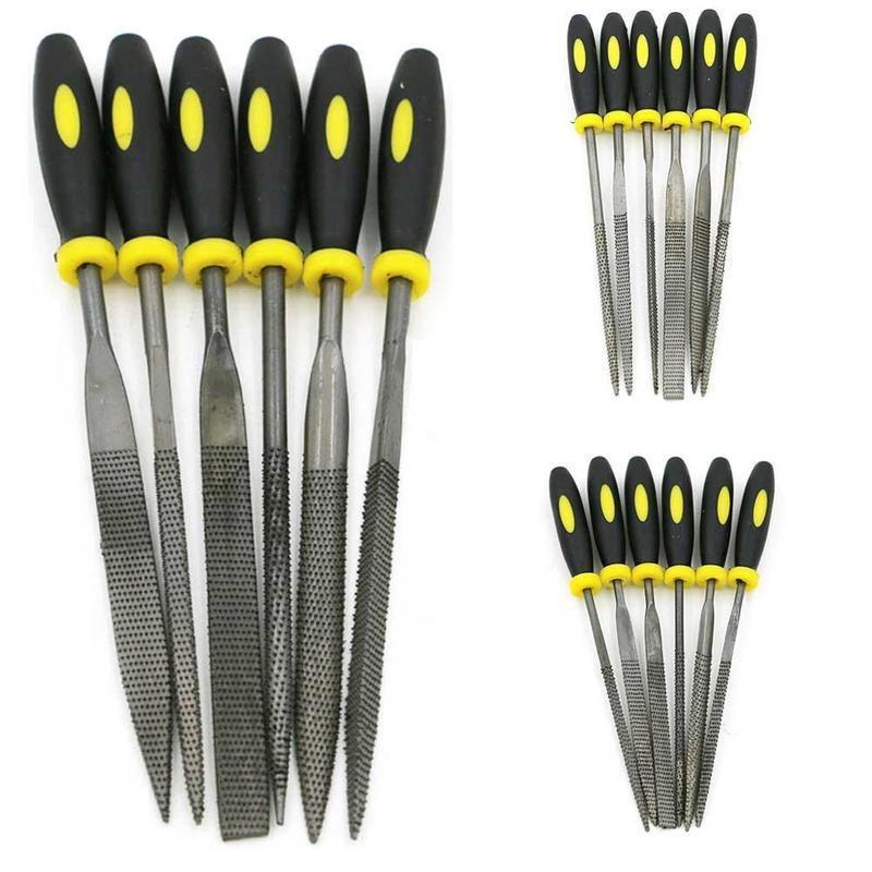 Buy Mini Repair DIY Jewelry Rasp Needle File Assorted 6pcs Tool Wood ...