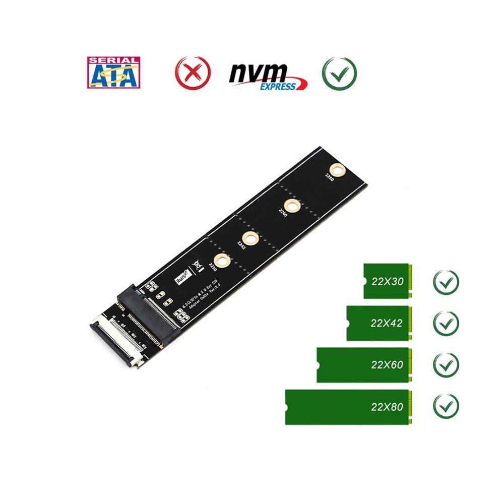 Buy NGFF M.2 Key M To Key A+E Extension Cable NGFF Adapter Card ...