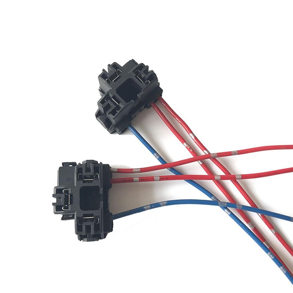 Buy 2Pcs H4 Bulb Socket Lamp Holder Adapter Base Connector For Brake ...