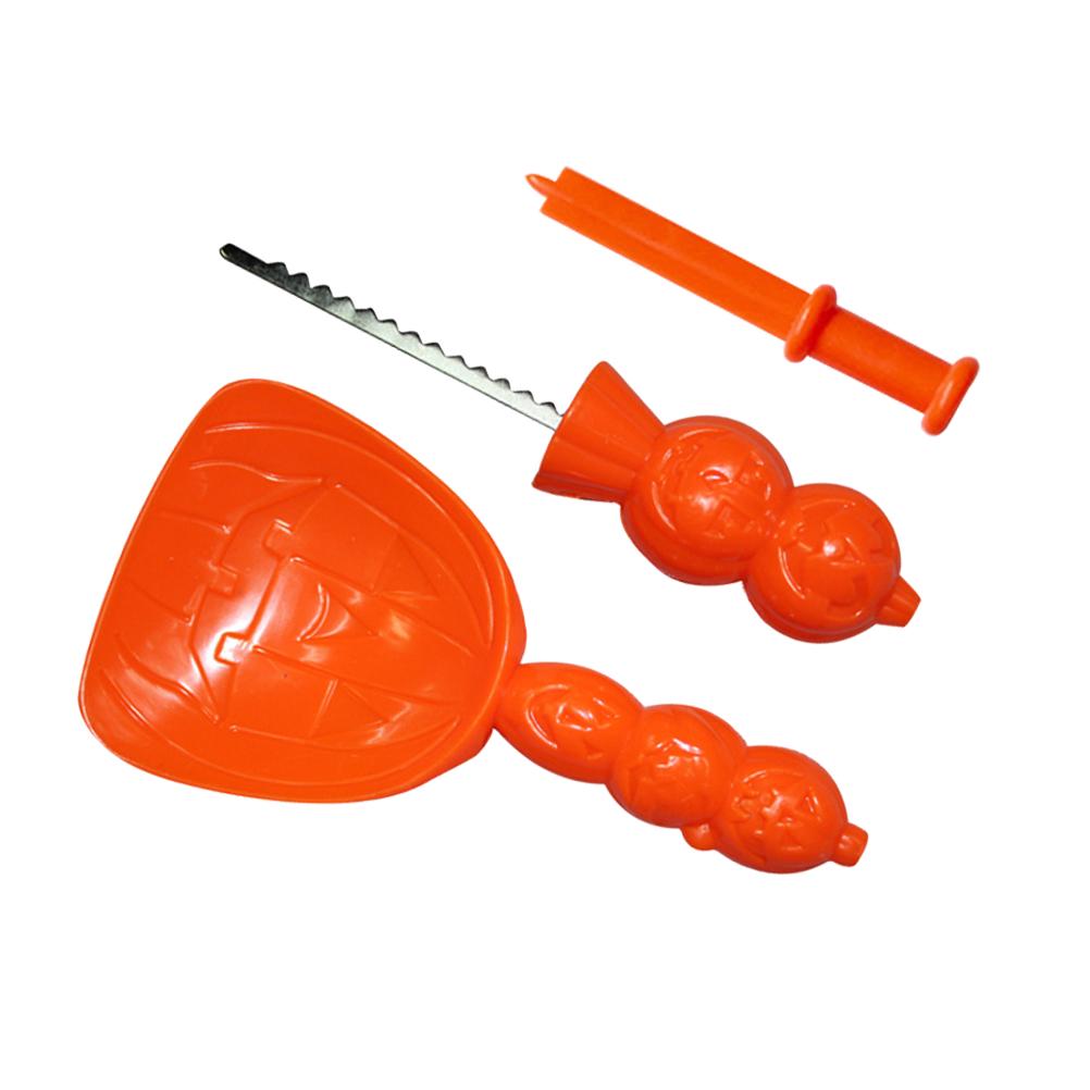 3pcs Pumpkin Carving Tool Jack-O-Lanterns Professional Halloween ...