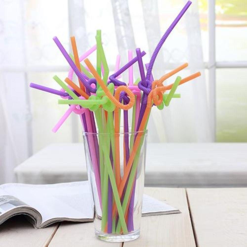 Shape Juice Milk Tea Cocktail Drink Decoration Art Straw Milk Tea Straw ...