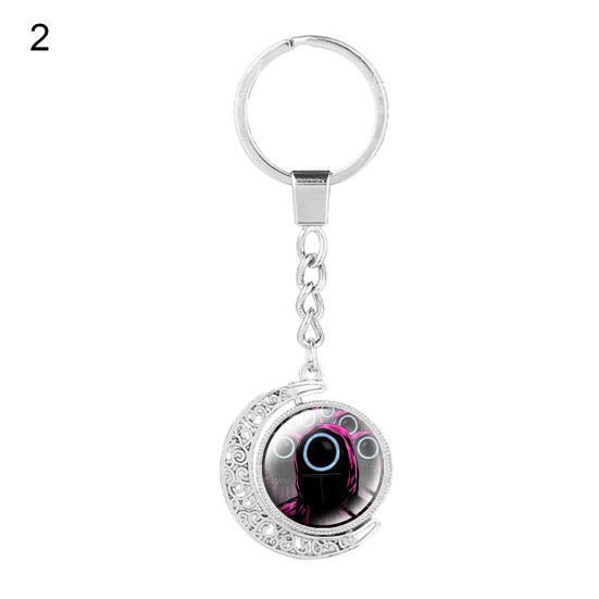 Cheap RiRiShengCai Squid Game Keychain Eye-catching Anti-deform Zinc ...