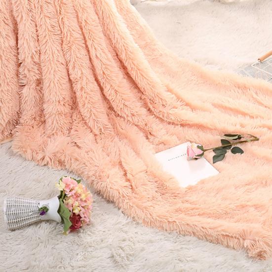 Buy Talos 80x120cm Soft Fluffy Shaggy Warm Bed Sofa Bedspread Bedding ...