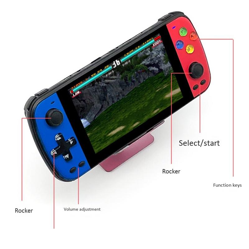 Cheap Handheld Game Console 128 Bit Retro Game Player with FC Games 5.1 ...