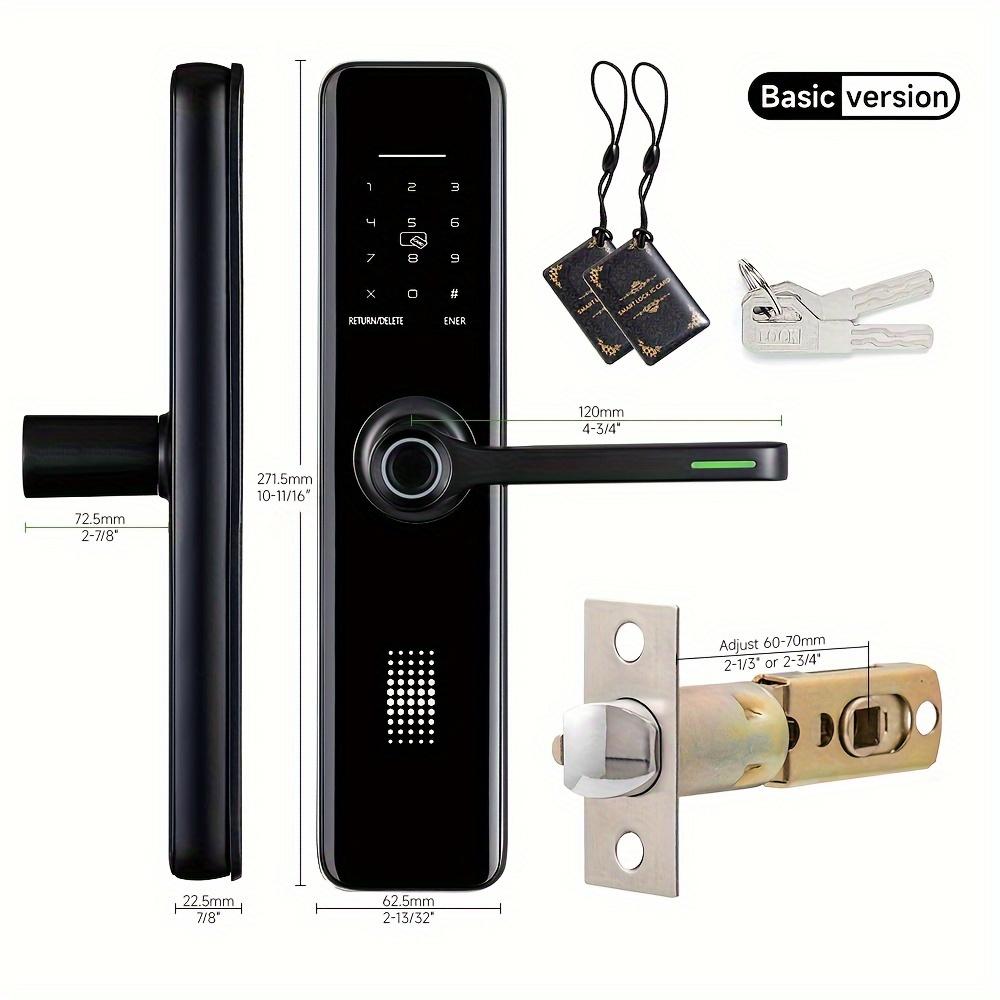 Buy Wi-Fi Enabled SUMUS Smart Door Lock: Biometric Fingerprint, Keypad ...