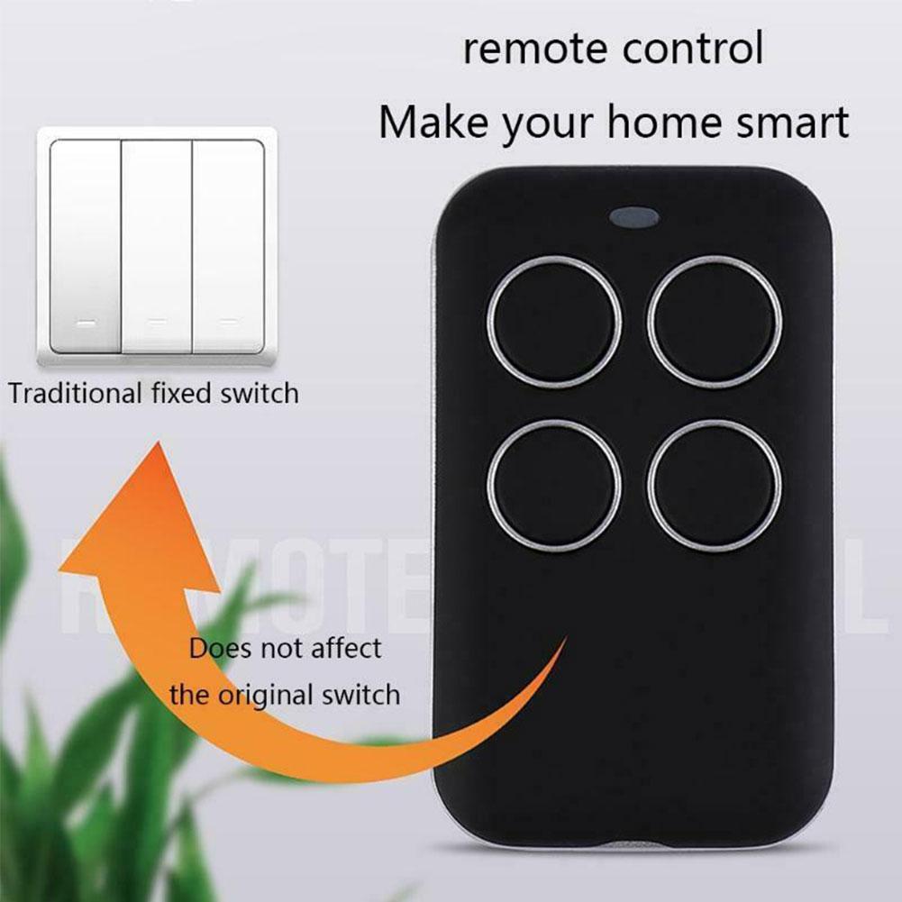 Buy 433MHz Frequency Learning Code Remote Control Wireless Button Switch Control Four Remote ...