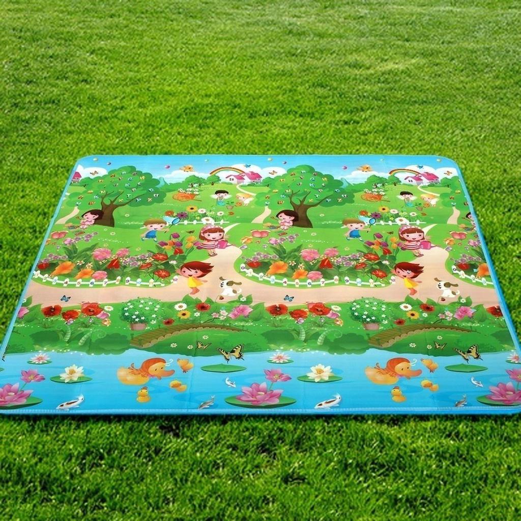 200*180cm Baby Kid Indoors Outdoors Waterproof Toddler Crawl Game Mat ...