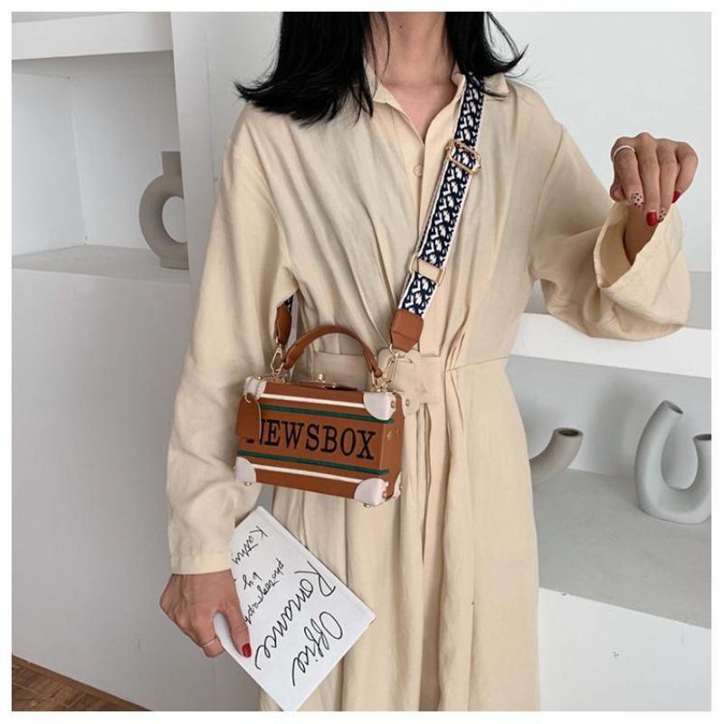Buy Vintage Radio Style Pu Leather Ladies Handbag Shoulder Bag Chain ...
