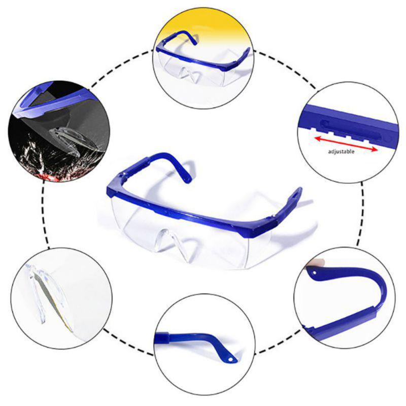 Buy Protective Glasses Anti-fog Anti-spatter Transparent Eye Protection ...