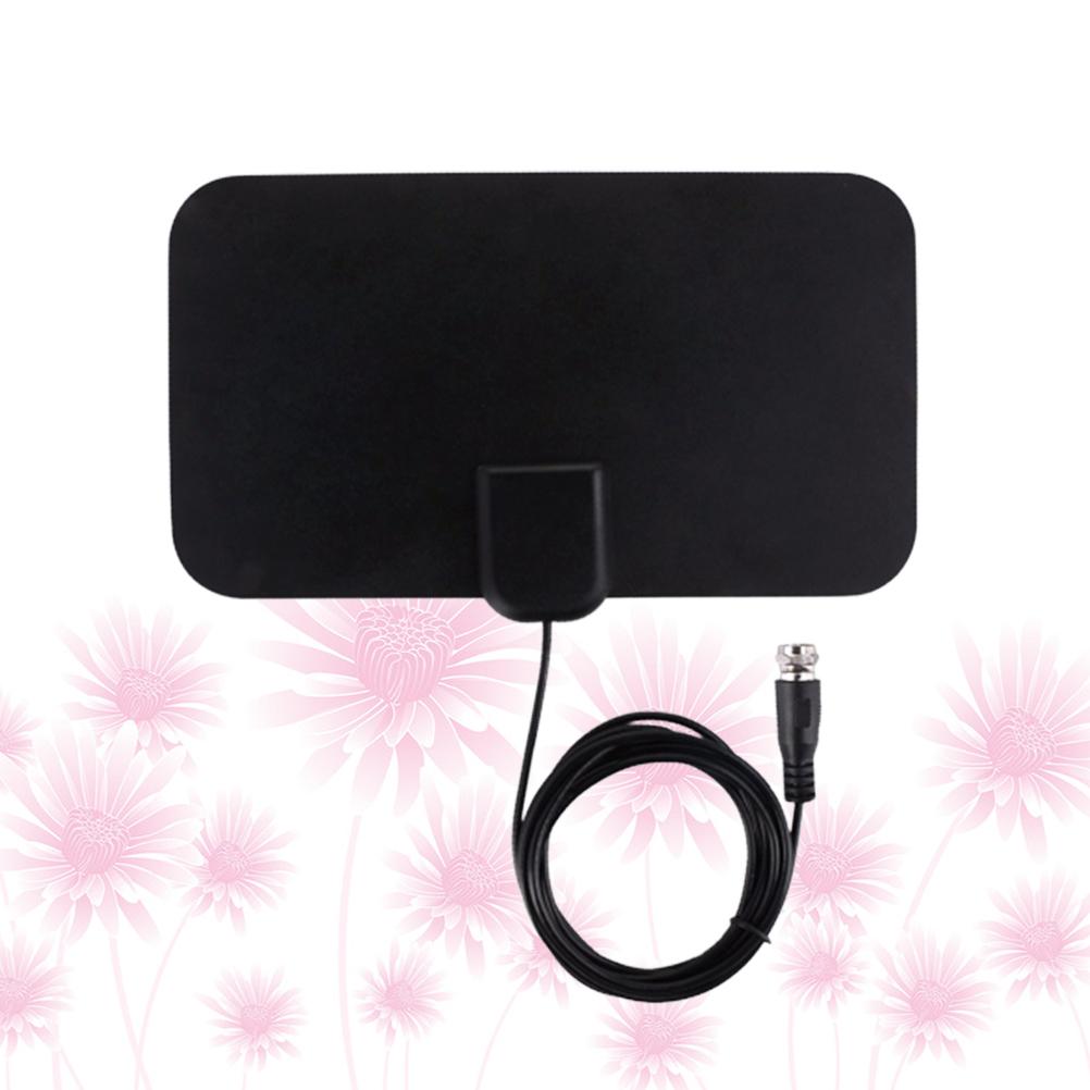 Buy 1 Pc Digital TV Antenna Professional High Gain Indoor Black 50 ...