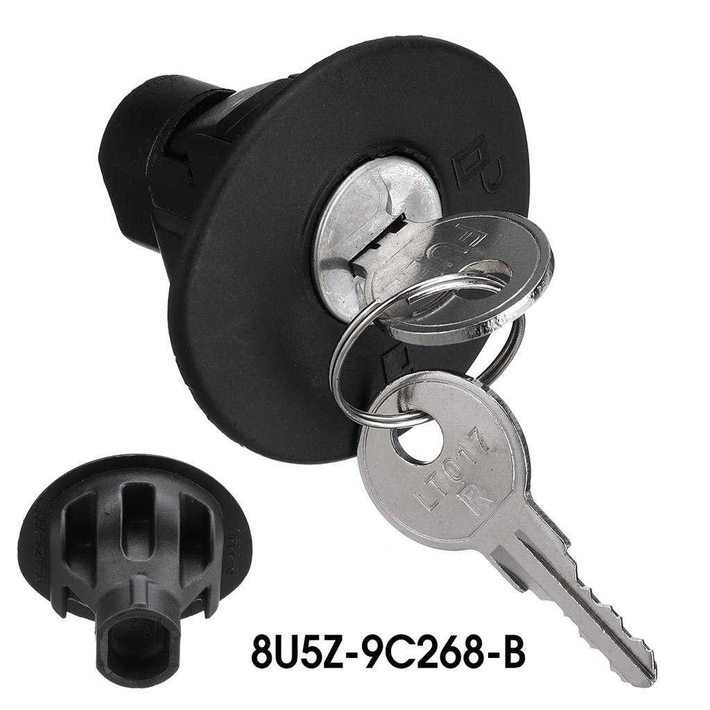 Buy 1 Pc Locking Gas Fuel Tank Cap Plug Cove with 2 Lock Keys For Ford ...