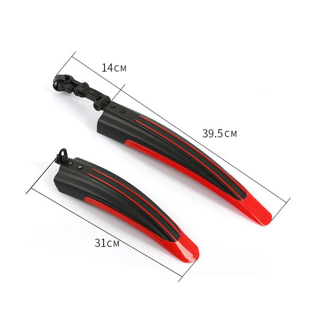 Buy 2x MTB Bicycle Splash Fender Guard Rear Front Mudguard for 20-26 ...