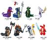 Buy Ninjagoed Sets Ninjaed Heroes Kai Jay Cole Zane Nya Compatible ...