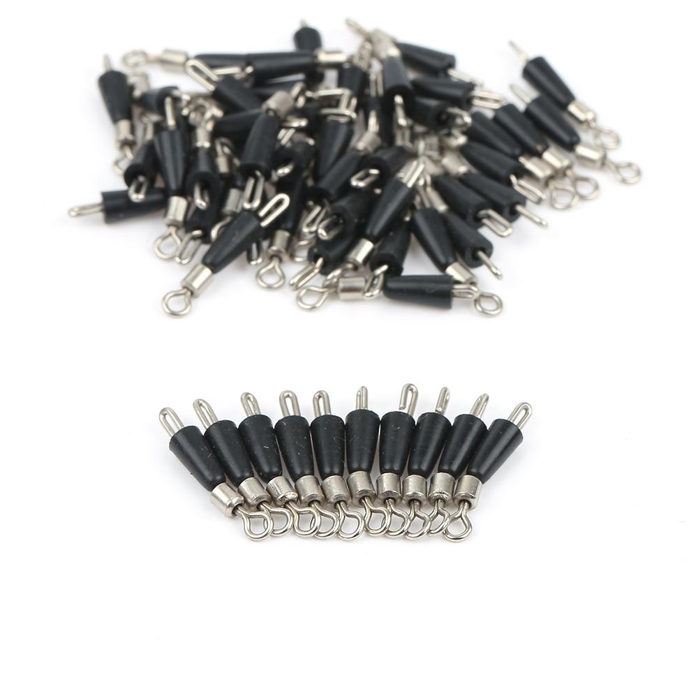 Buy 50pc Fishing Line Rotary Fishing Connector Pin Ring Connector Line ...