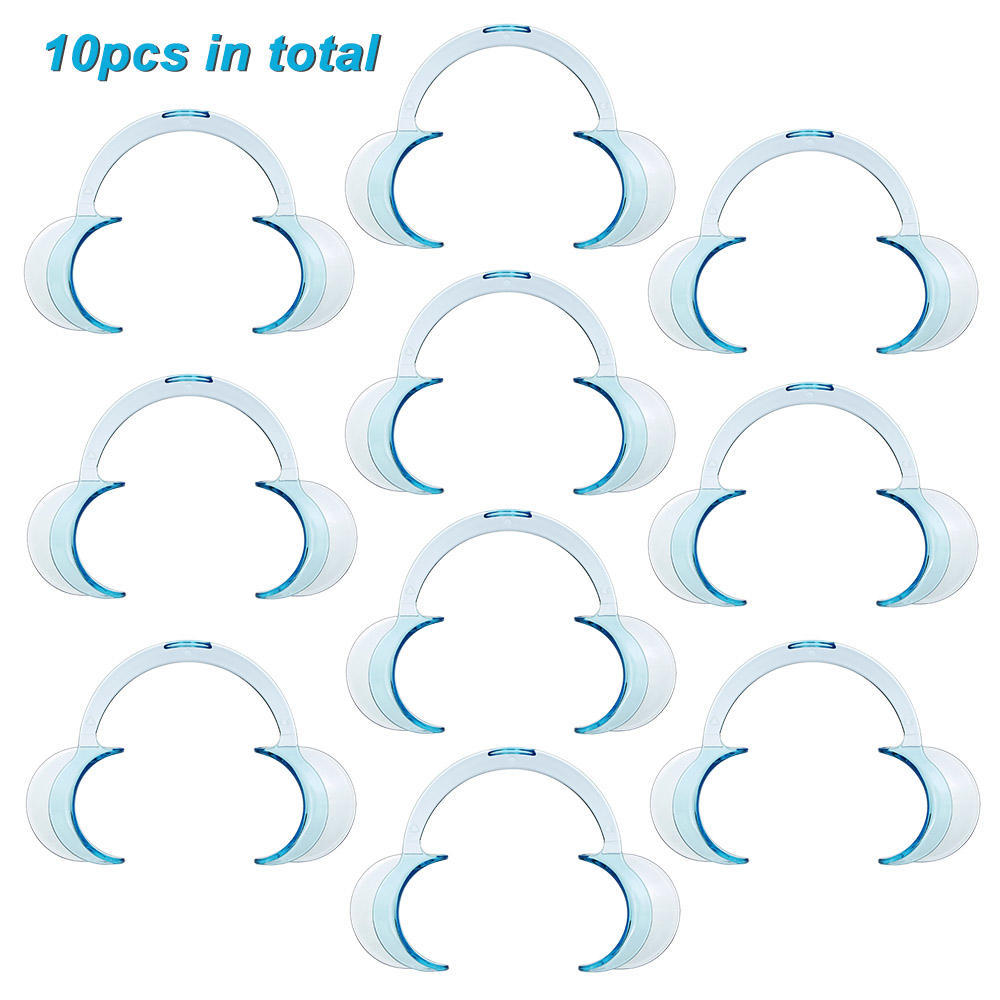 10pcs C-shape Mouth Opener Dental Cheek Lip Retractor for Mouthguard ...