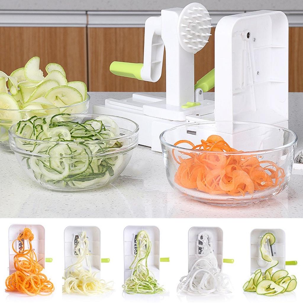 Kitchen Spiralizer Vegetable Noodle Maker Slicer Veggie Zucchini Pasta ...