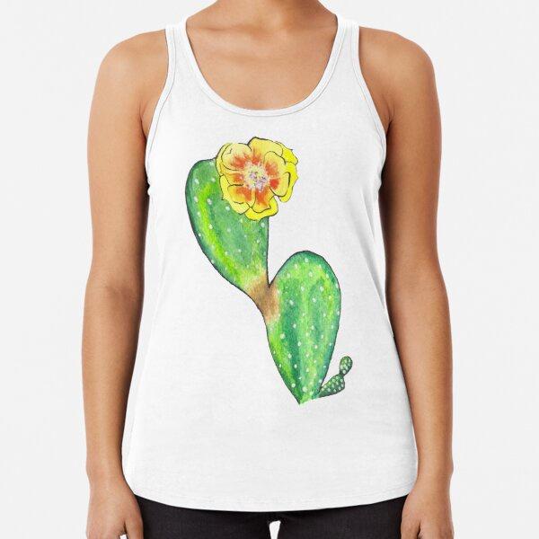 Buy Prickly Pear Cactus Printed Tank Top Women Sleeveless Summer Vest ...