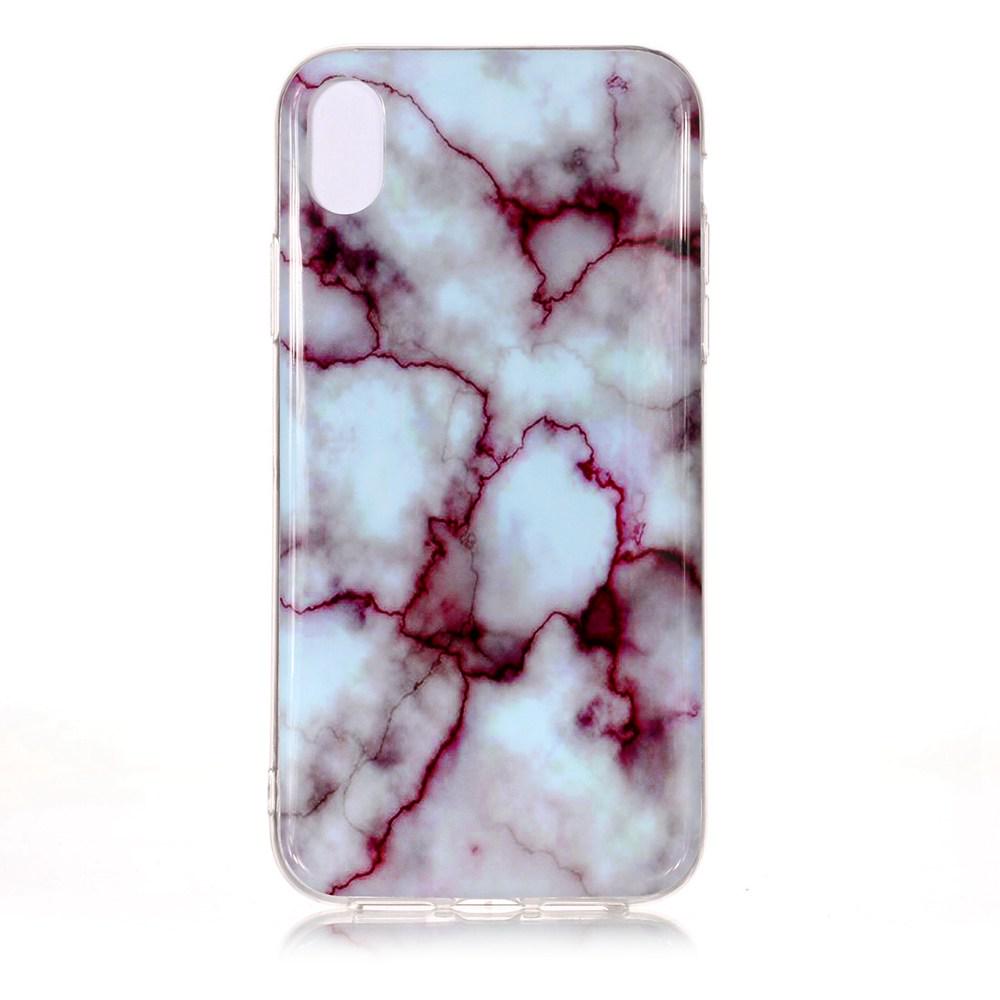 Buy Marble Texture Glossy TPU Soft Rubber Phone Case Cover For iPhone ...