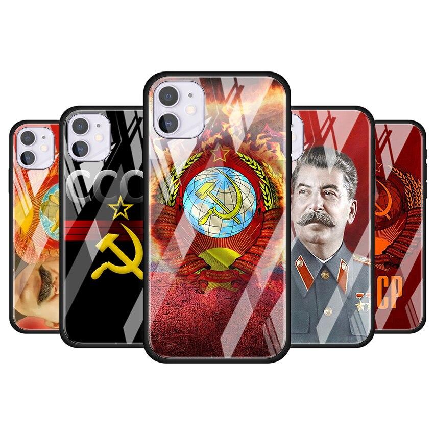 Stalin Soviet Union Tempered Glass Cover For Apple IPhone 12 Mini 11 ...