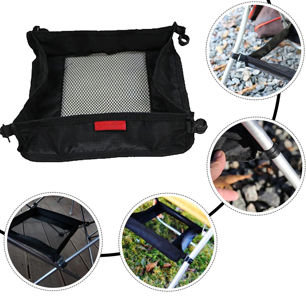 Buy Camping Table Storage Mesh Bag Holder Outdoor Organizer Net Bag for ...