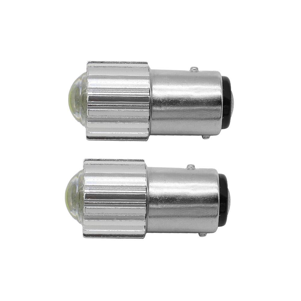 2x 1157 COB LED Flash Bulb BAY15D Super White Driving Lamp Stop Tail ...