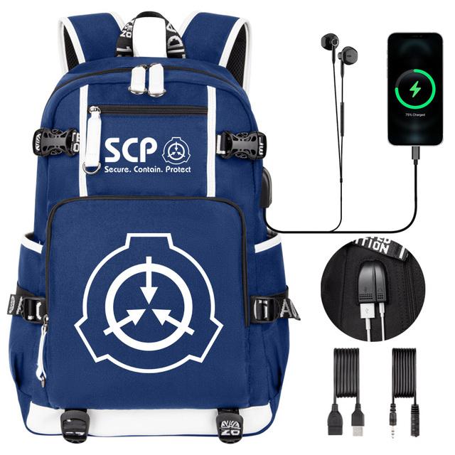 Buy 2022 New SCP Foundation large capacity school backpack high quality ...