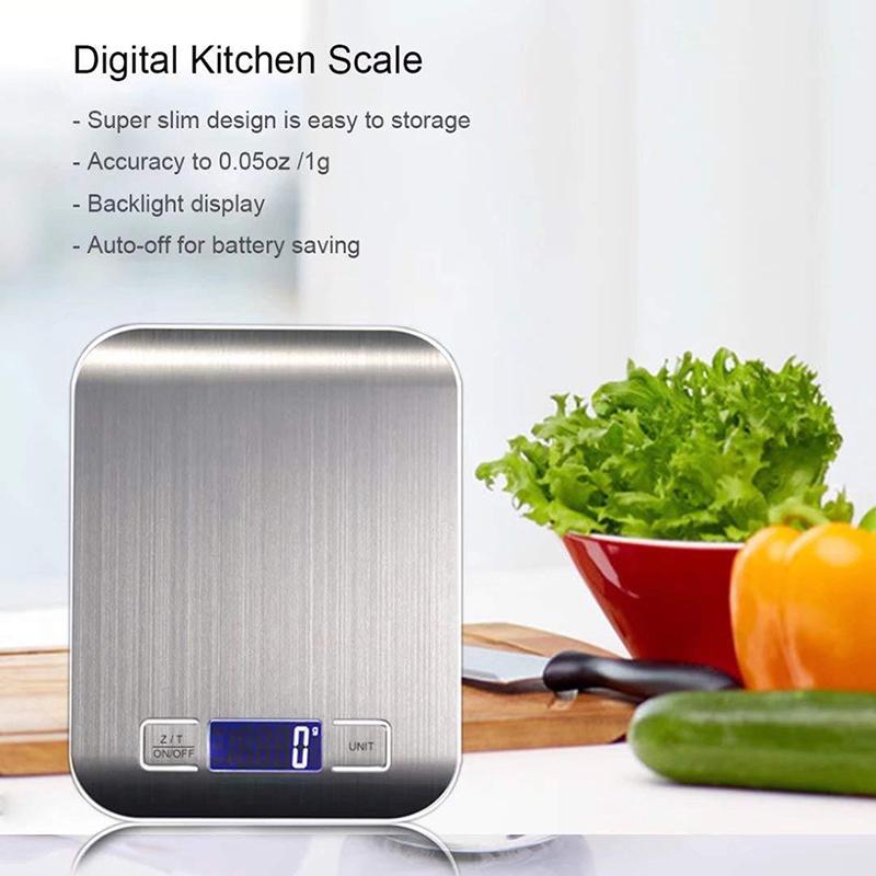 Buy Digital Kitchen Scale Lcd Electronic Cooking Food Weighing Scales ...