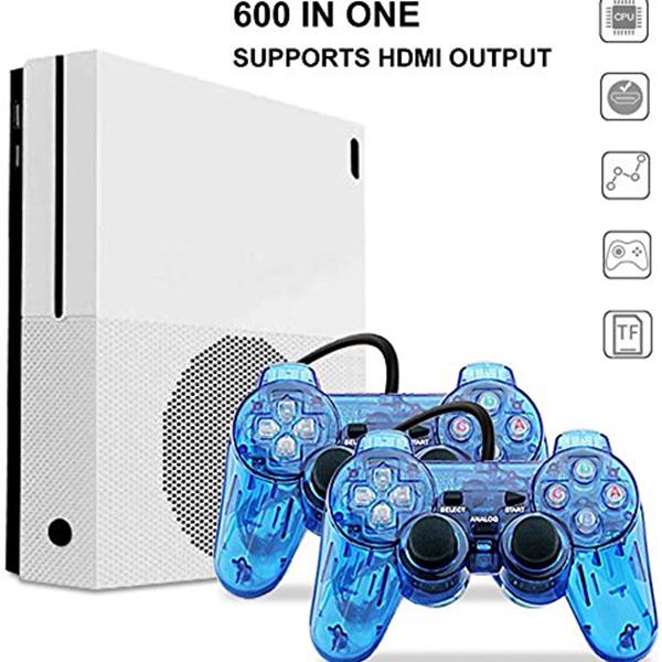 Buy System Retro Game Console 600 Classic Games With 2Pcs Joystick For ...