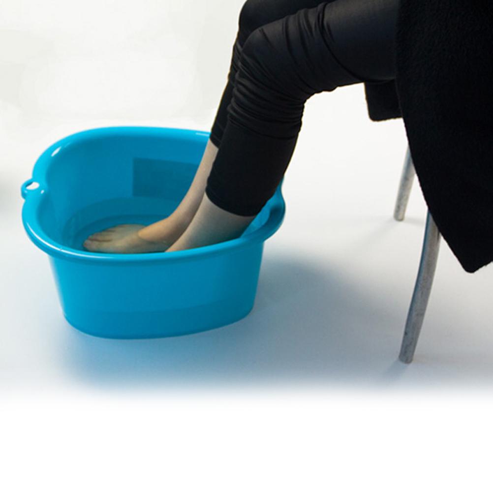Buy 1pcs Foot Bath Plastic Practical Thicken Foot Basin Large Foot Tub ...