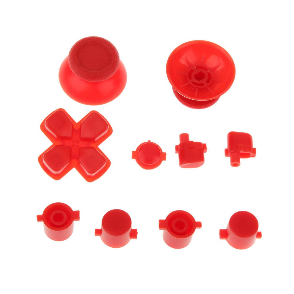 2Piece L2 R2 L1 R1 Thumbstick Cap Button Mod Kit for PS4 Controller ...