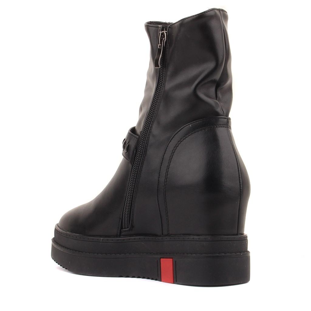 Cheap Guja - Black Women's Zippered Boots | Joom
