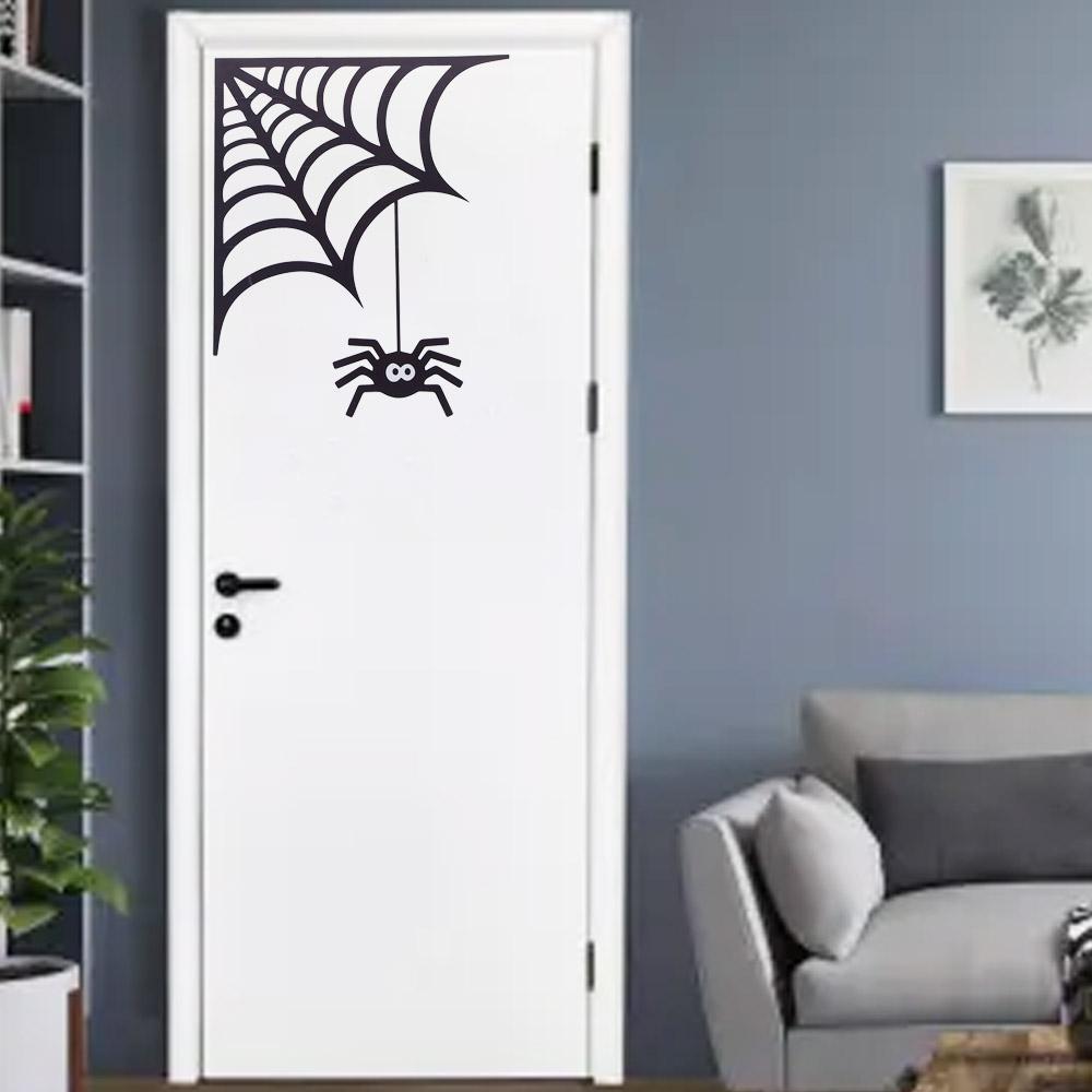 Buy Waterproof Prank Window DIY On Wall Wallpaper Decal Spider Sticker ...