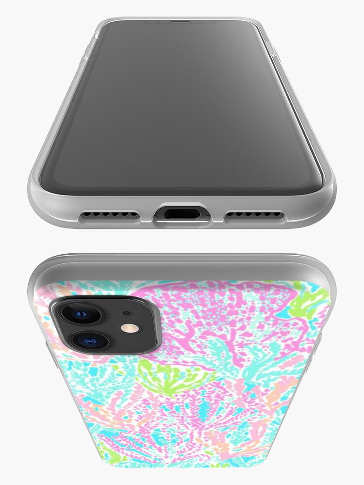 Buy Coral Print iPhone CSoft Case For iPhone 7 8 6 6s Plus 5S 4 ...