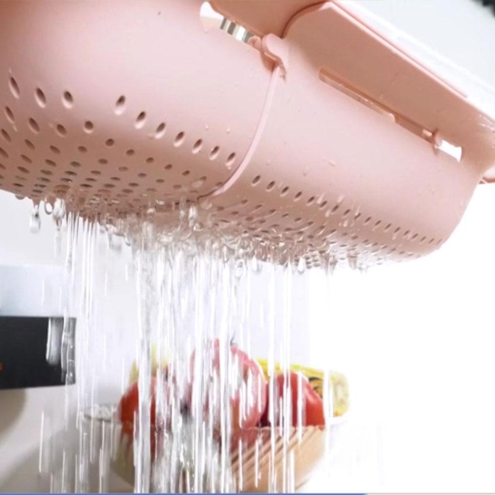 Buy Kitchen Sink Strainer Basket Drainer Shelf For Home Storage Fruit ...