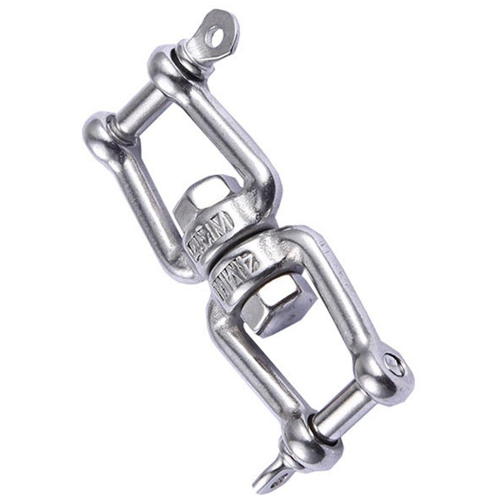 Screw Joint Connector Outdoor Shackle Fob D Bow Staples Solid Carabiner ...