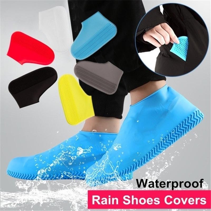 Buy 1 Pair Outdoor Sports Portable Waterproof Rain Shoes Covers Slip ...
