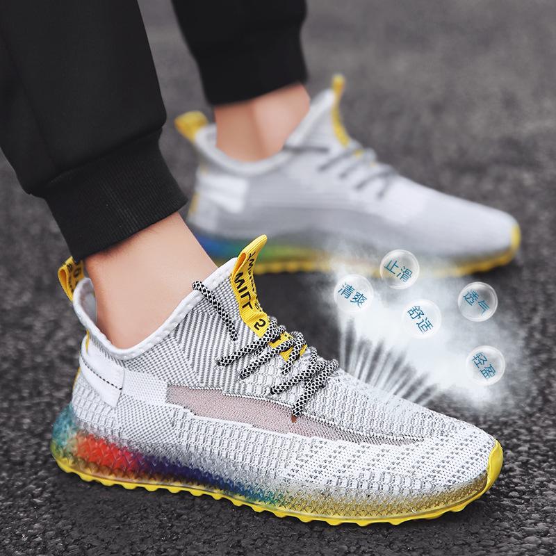 Buy Men's Flyknit Mesh Sneaker Casual Leisure Sports Running Shoes ...