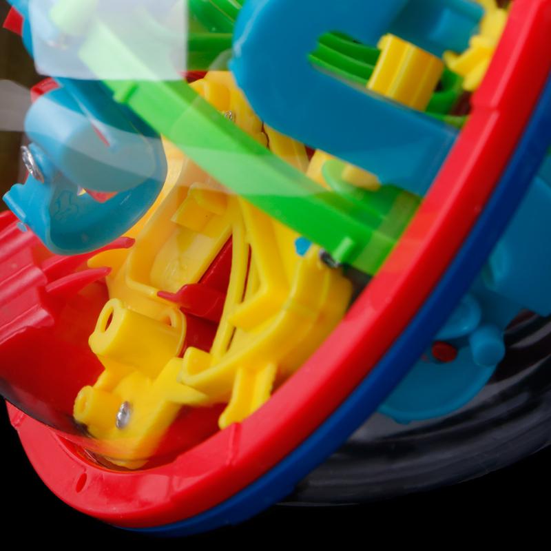 Buy 100 Barriers 3D Magic Intellect Ball Balance Maze Game Puzzle Toy ...