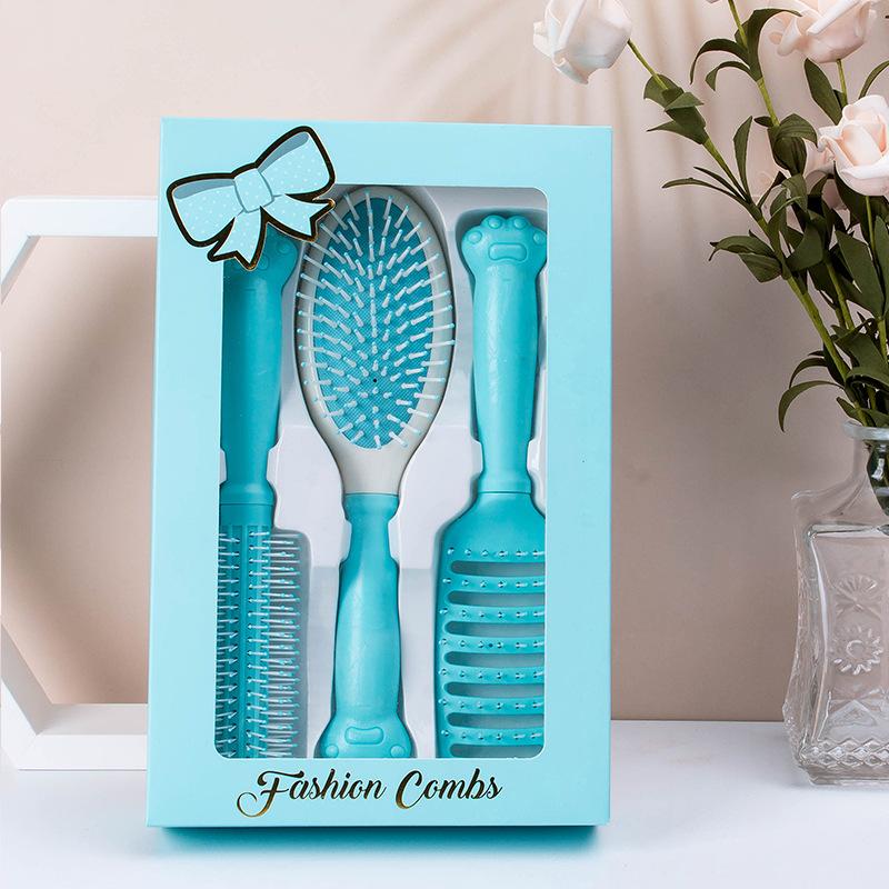 Buy 3-piece air bag massage comb air cushion comb curl hair comb inner ...