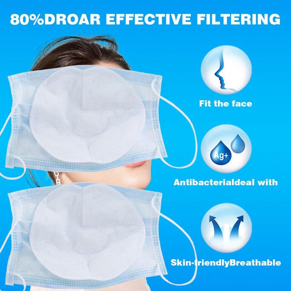 Buy TC 40pcs Disposable Meltblown Cloth Mask Pad Three-layer Mask ...
