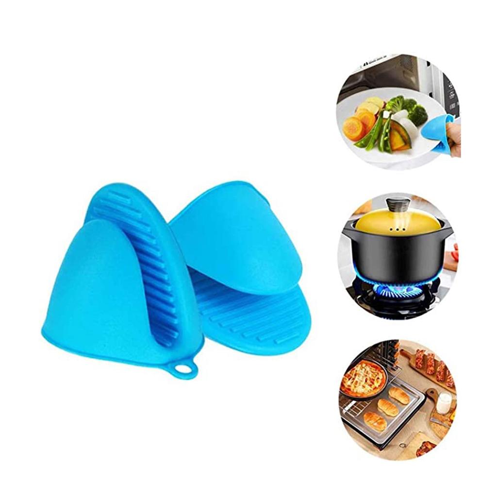 Buy Small Kitchen Mittens Rubber Mitts Pinch Grip For Cooking And ...