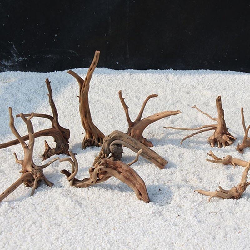 Cheap Natural Tree Trunk Driftwood Aquarium Fish Tank Reptile Cylinder ...